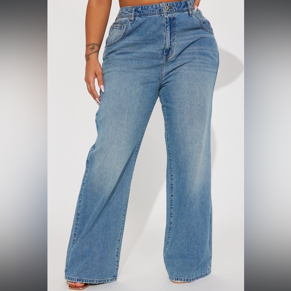 Fashion Nova | Jeans | Dropped Waist Baggy Jean | Poshmark